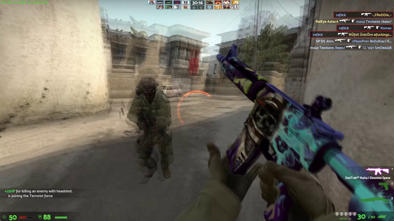 StatTrak™ M4A4 | Desolate Space (Well Worn) - Showcase/Gameplay - YouTube