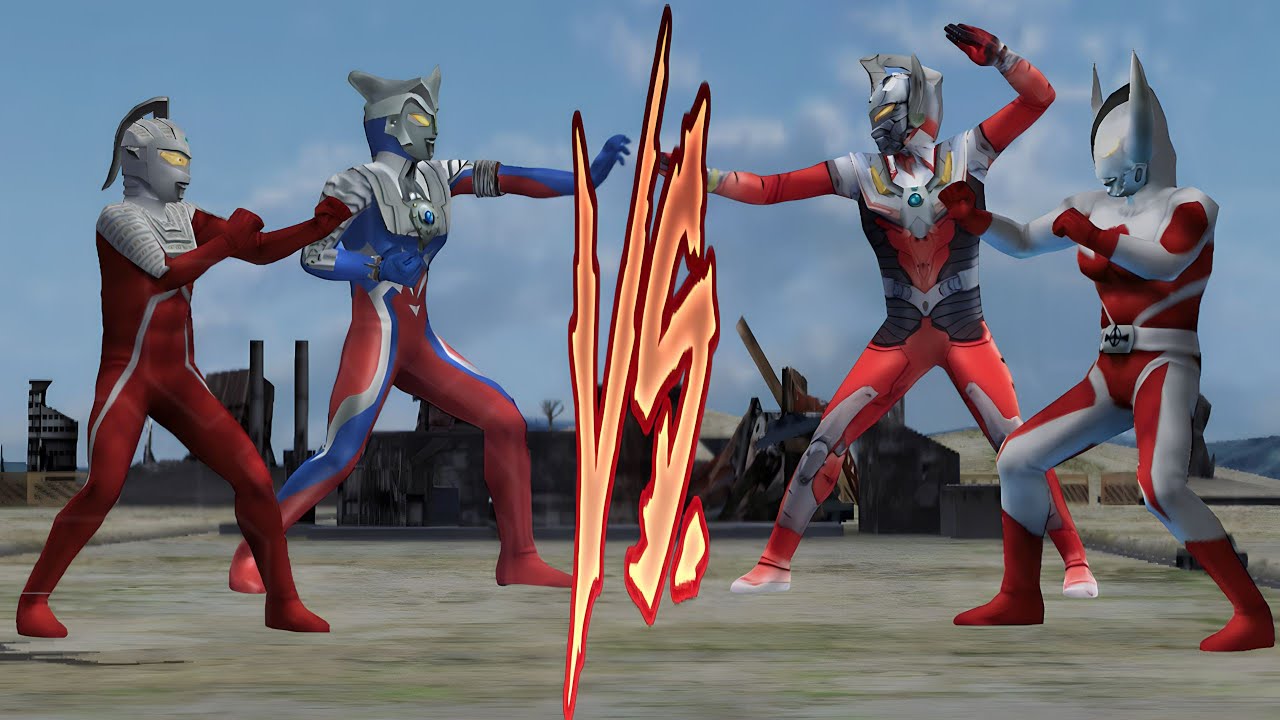 ULTRAMAN ZERO X ULTRASEVEN VS ULTRAMAN TARO X FATHER OF ULTRA, #ウルトラマン ...
