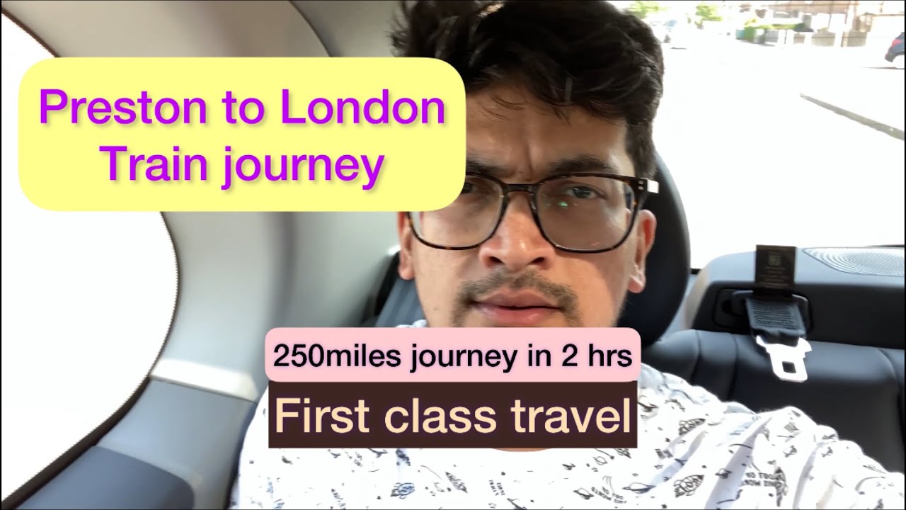 Superfast First class train travel UK 250 miles in 2hrs | London Euston ...
