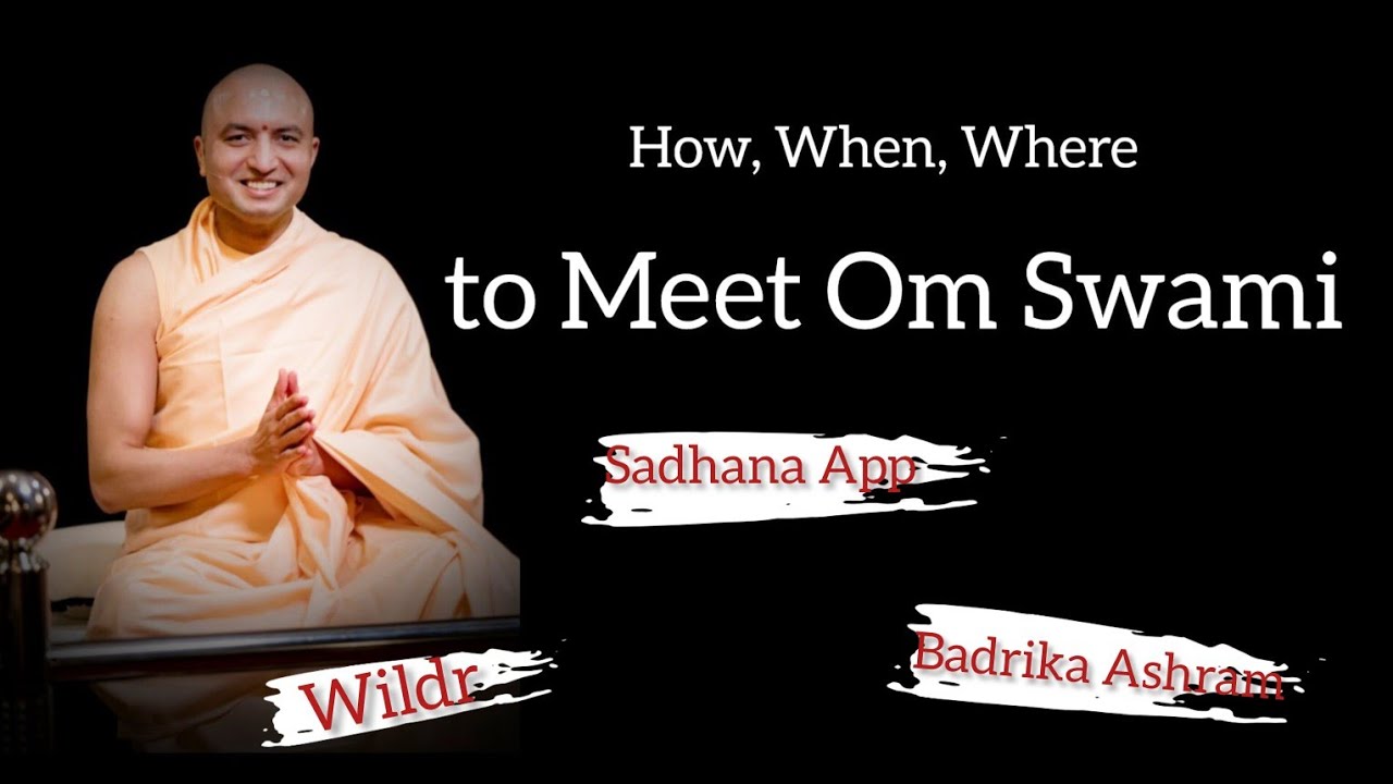 How to meet Om Swami ji ll ओम स्वामी जी के दर्शन कैसे करें - YouTube