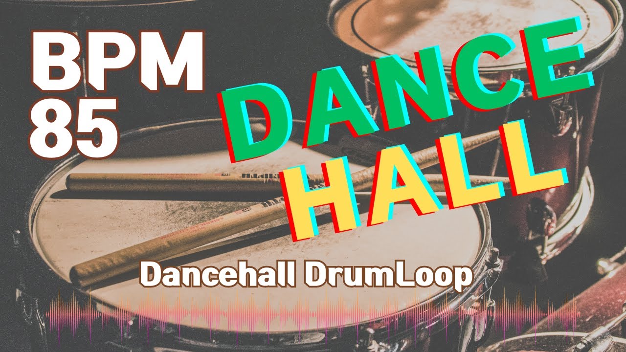 Dancehall Drum Loop Practice Tool 85bpm - YouTube