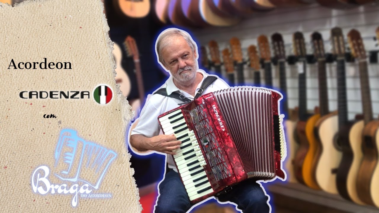 Acordeon Cadenza 80 Baixos - YouTube