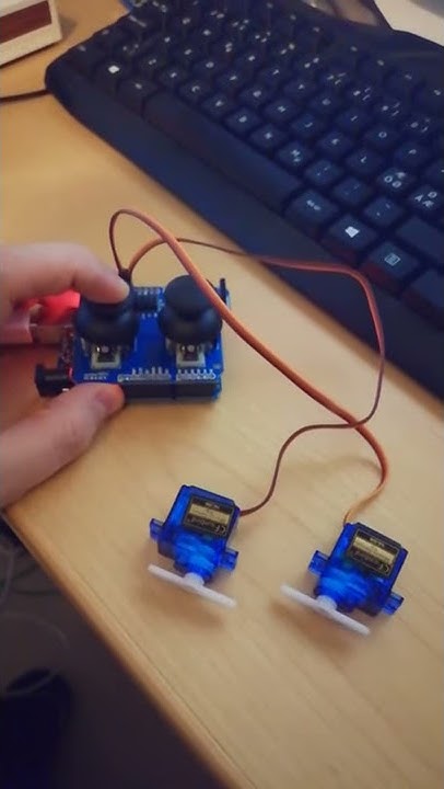 Secret arduino Robot project X, Arduino Uno, Joystick meArm. extension board and TWO servo ...