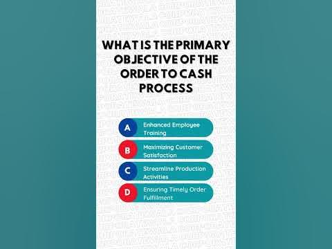 What is the primary objective of O2C process? #corporatewala # ...