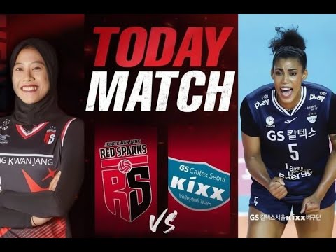 🔴LIVE VOLI KOREA |RED SPARK VS GS CALTEX KOVO LEAGUE 2024| live streaming megawati voli hari ini ...