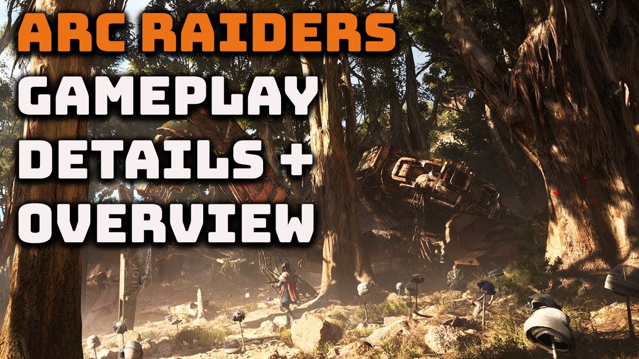 New multiplayer co-op Shooter Arc Raiders Gameplay - Overview, Game ...