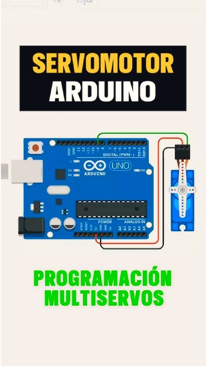 Cómo controlar servomotores de manera fácil con Arduino - #arduino #electrónica #servomotor ...