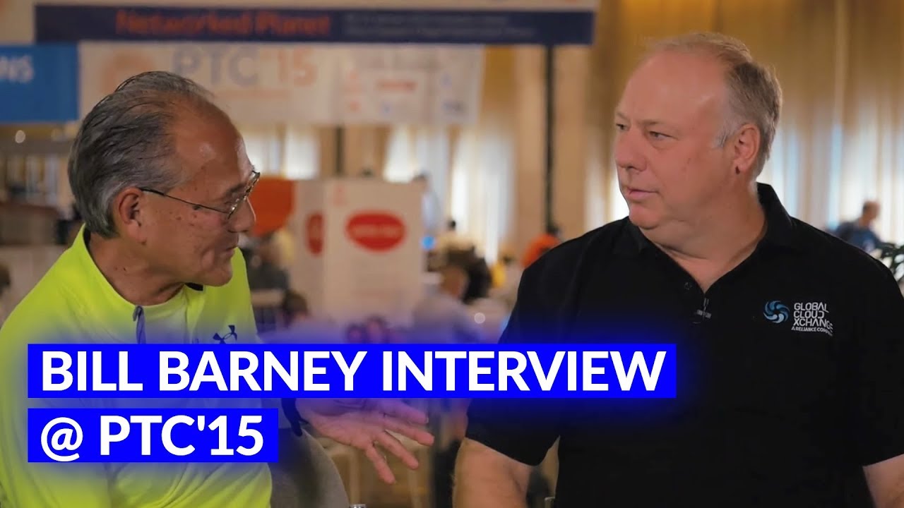 Bill Barney interview @ PTC'15 - YouTube