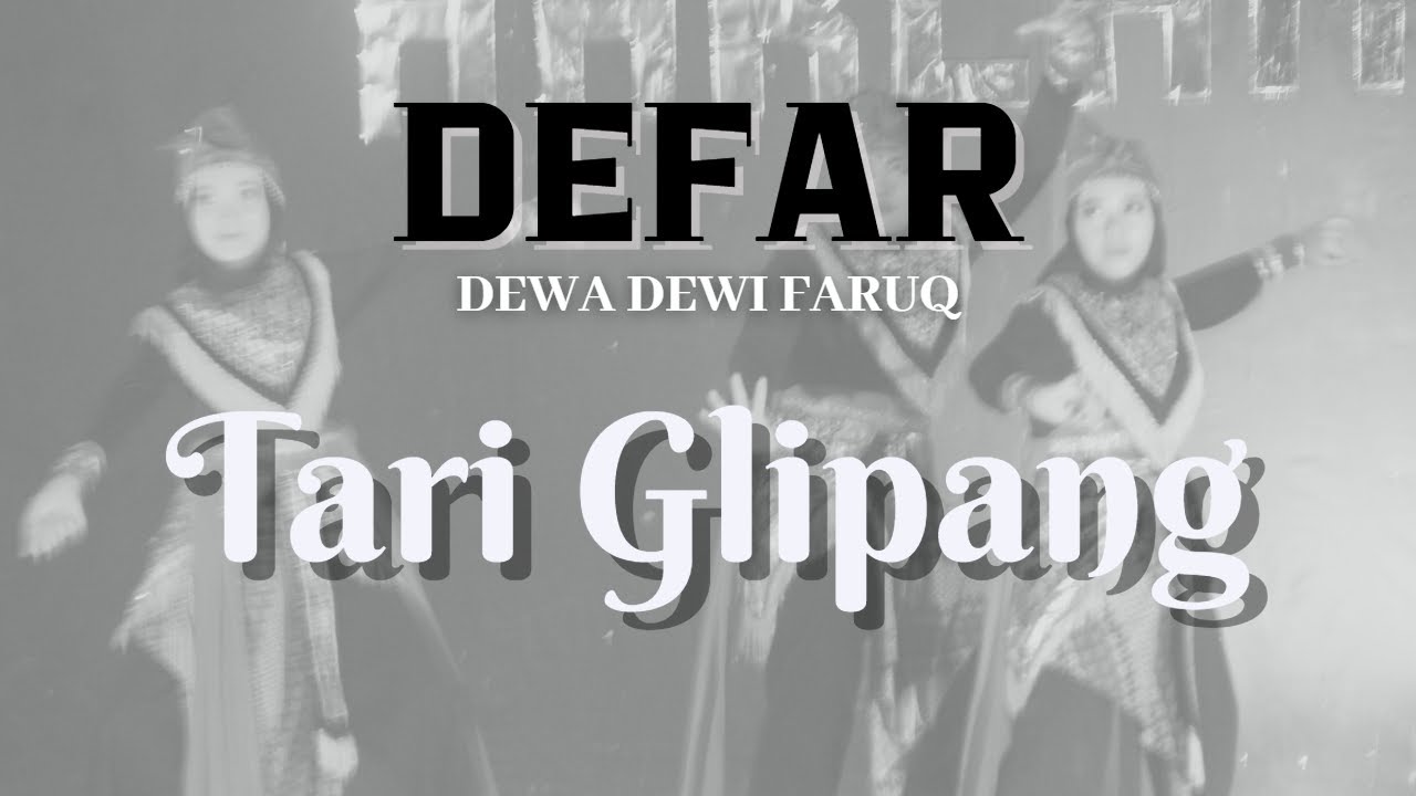 TARI GLIPANG - Dewa Dewi Faruq - Harlah Teater Larva 22 Tahun - YouTube