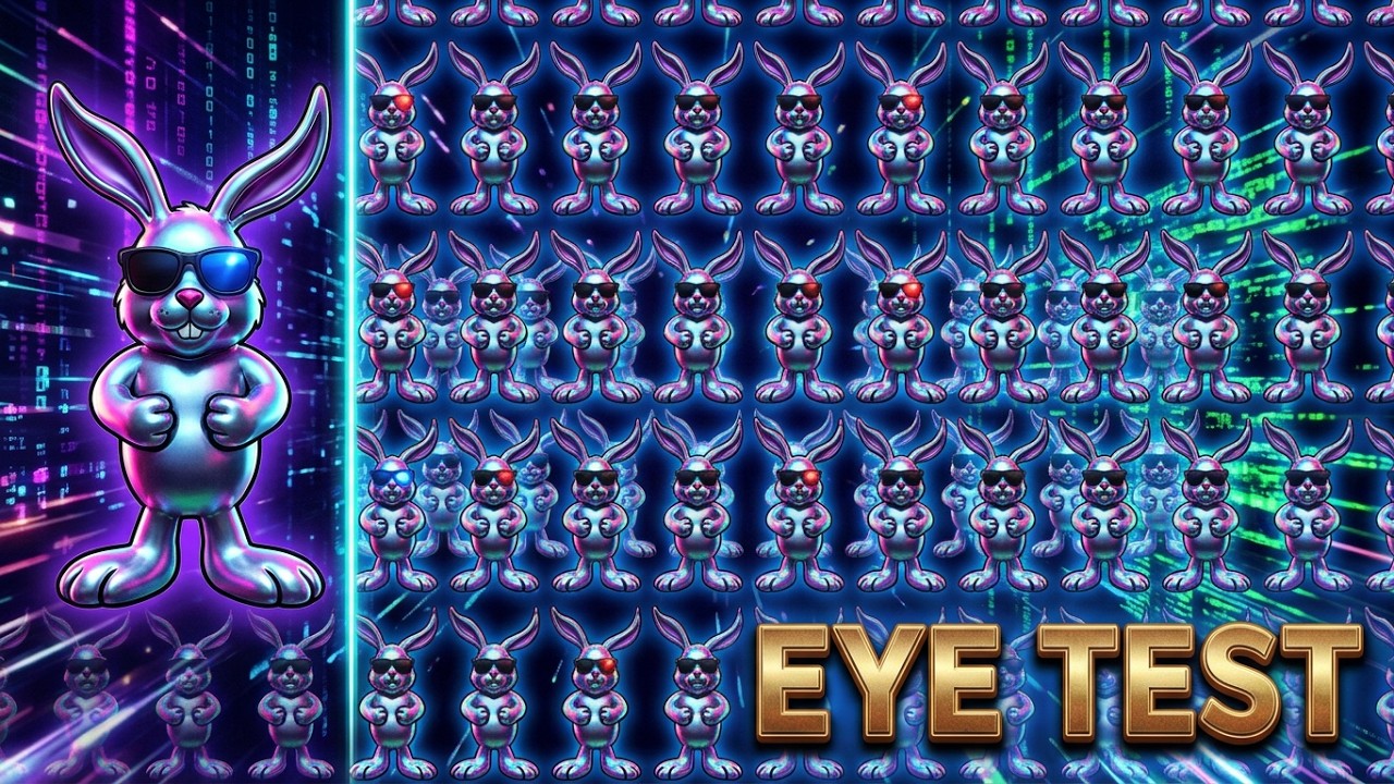 👁HOW GOOD ARE YOUR EYES #3 - Easter Bunny Game Challenge👁‍🗨 ...