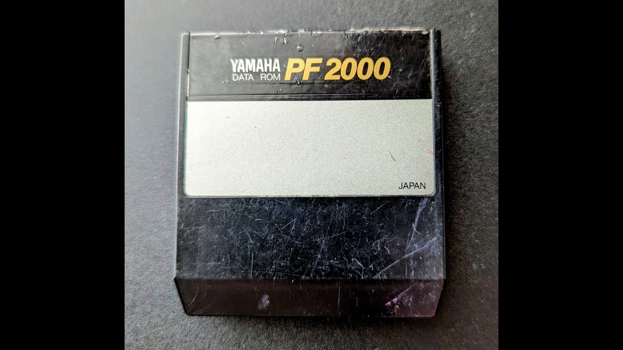 Yamaha PF 2000 Rom Cartridge (Bank 2) - YouTube