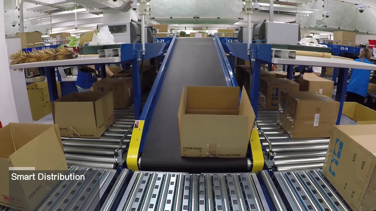 WPG Smart Logistics Center - YouTube