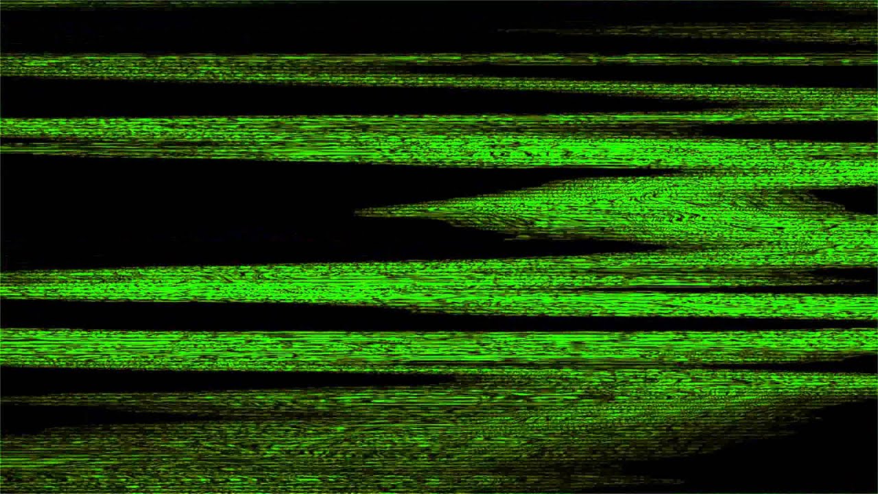 distortion tv noise 02 in green screen free stock footage - YouTube
