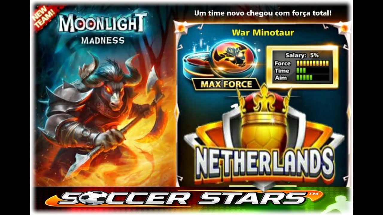 Soccer stars = New Team War Minotaur - YouTube