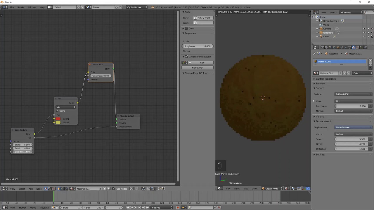 Blender Cycles Tutorial - Exporting Normal Map - YouTube