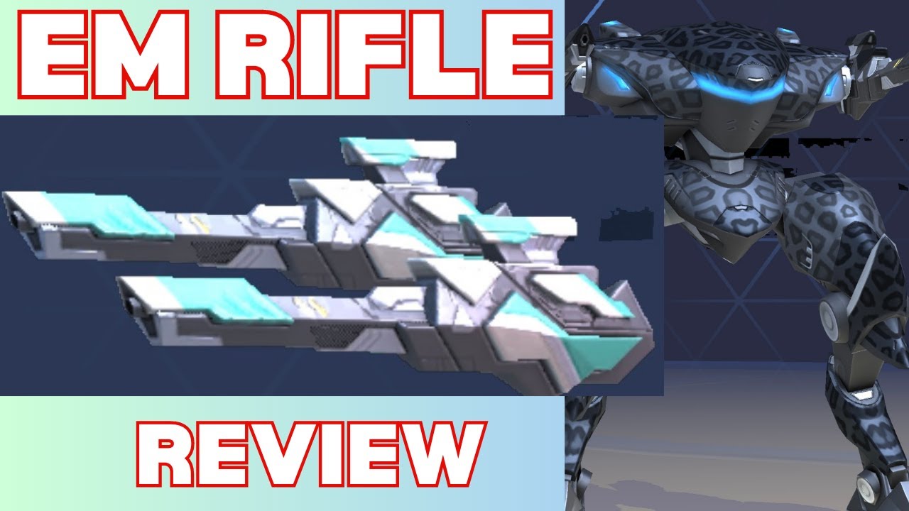 Mech Arena - EM Rifle Review - YouTube