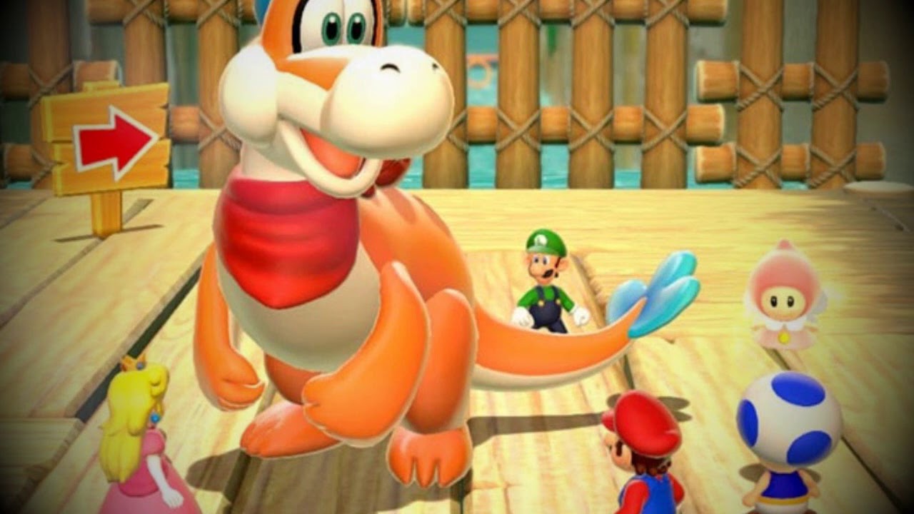 Super Mario 3D World: Plessie's Plunging Falls [Slowed + Reverb] - YouTube