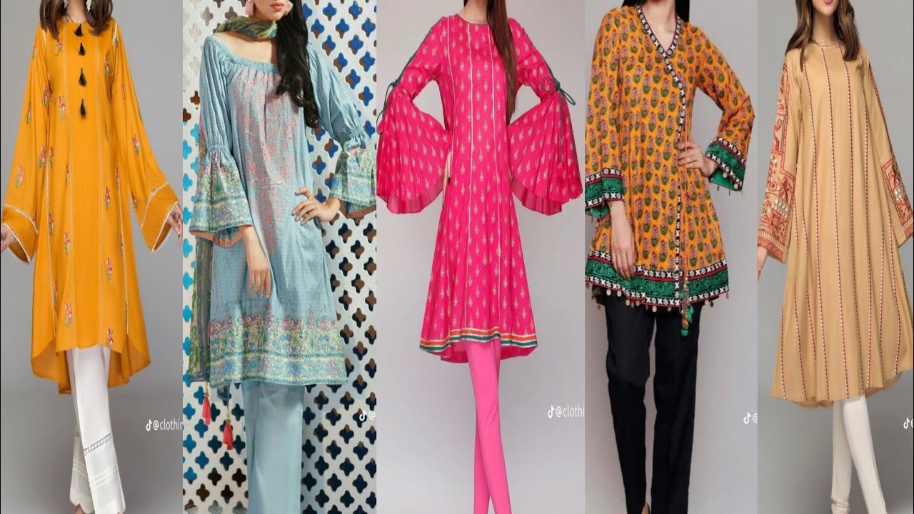 Stylish Frock Design For Girls ️/Dress Designs For Girls/Frock ...