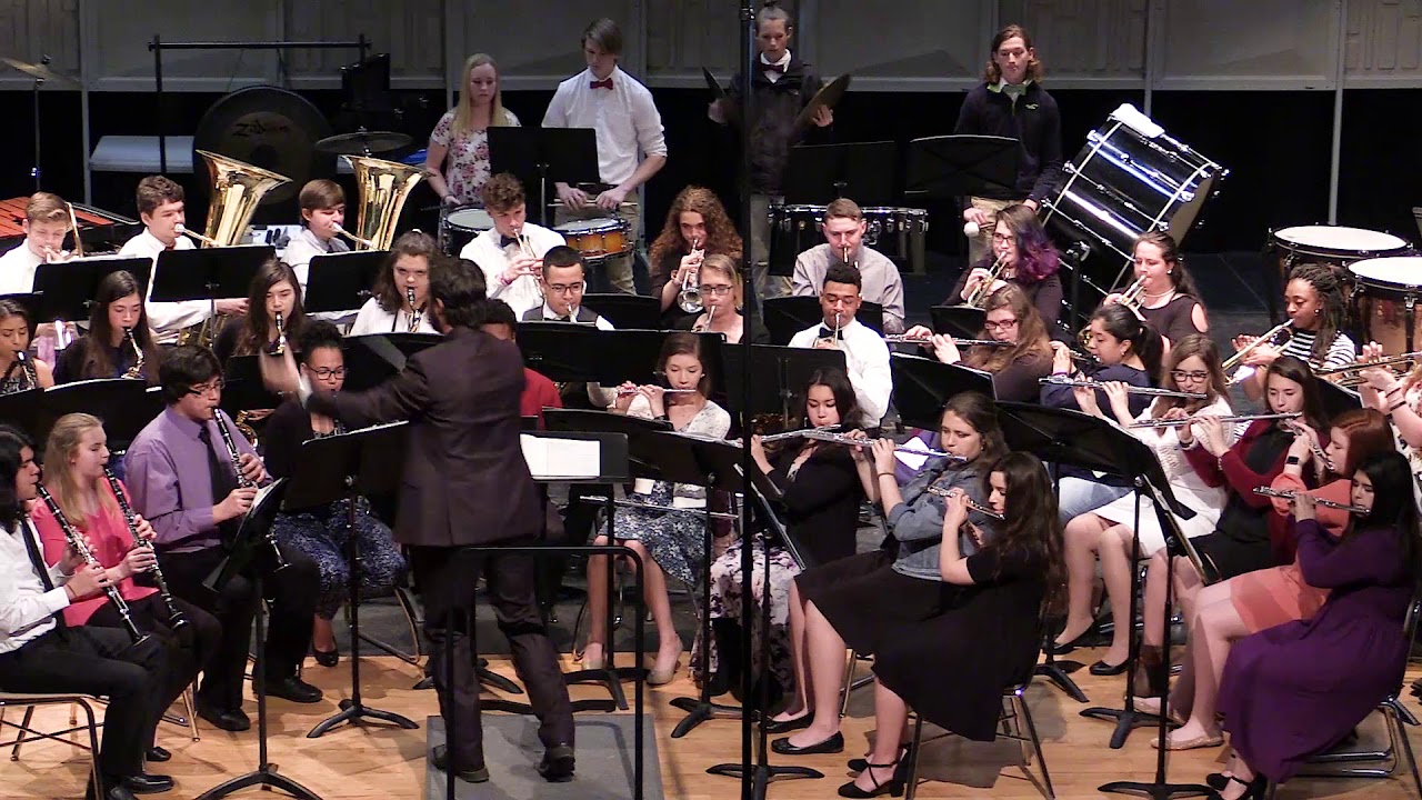 North Moore HS Band - Overture for Winds - Charles Carter - YouTube
