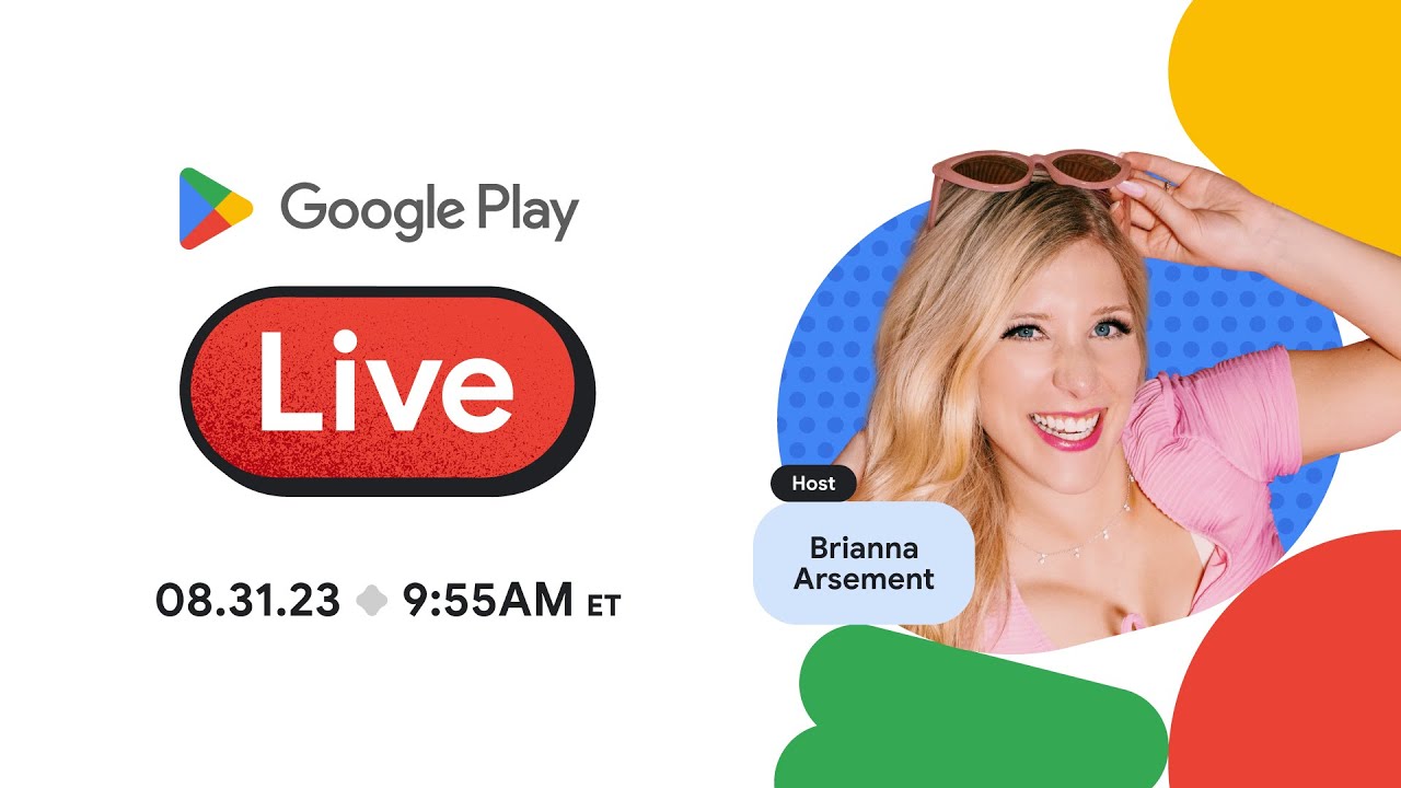 Brianna Co-Hosts Google Play Live! Join in! - YouTube