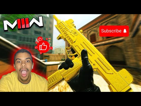 Gold SMG's In MW3 - YouTube
