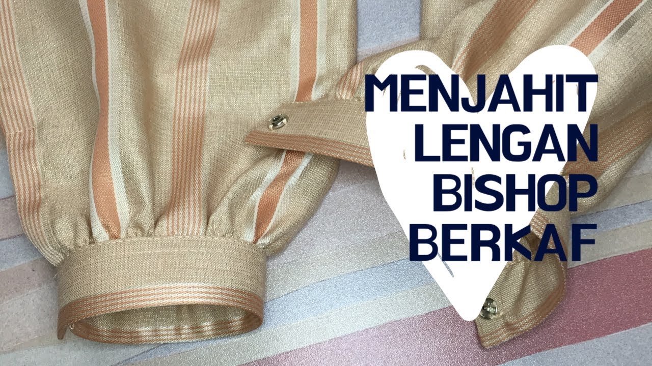 Lengan bishop cuff (tutorial) - YouTube