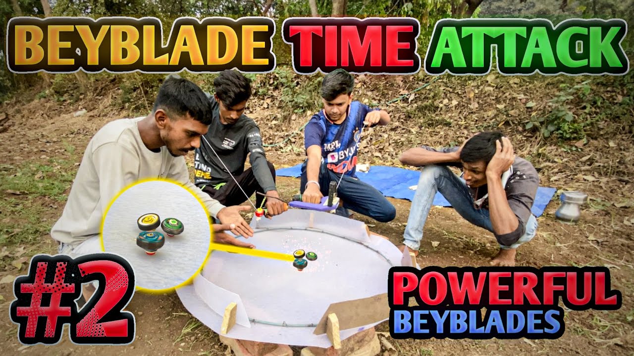⏰Beyblade Time Attack Battle | beyblade battles | Real Metal Beyblade ...
