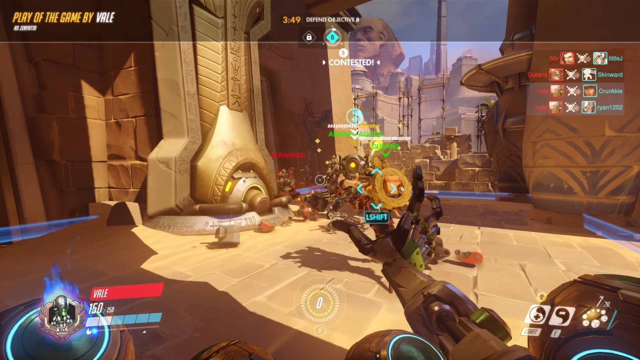 Overwatch: Play of the Game - #10 Zenyatta - YouTube