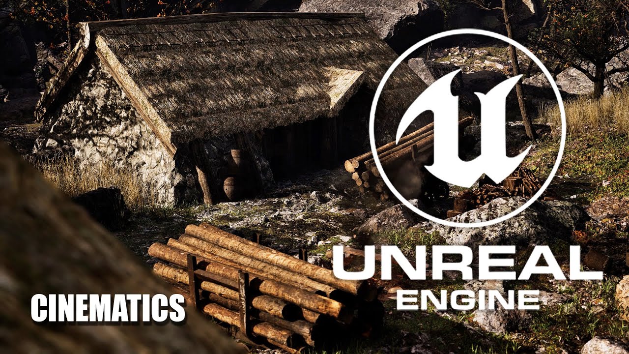 Medieval Village Cinematics in Unreal Engine 5 - Mittelalter Dorf in ...