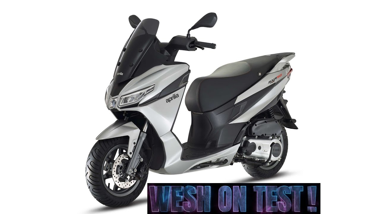 Aprilia SXR-50 - YouTube