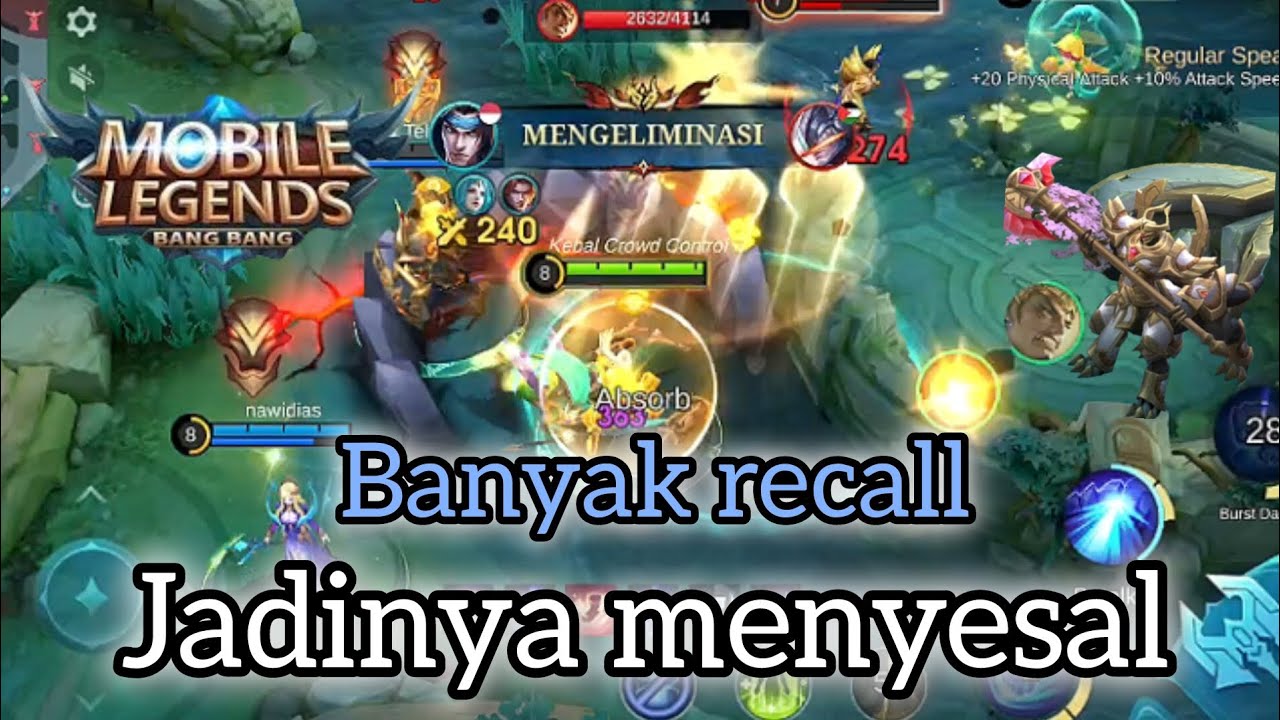 Jadinya menyesal banyak recall Badang Mlbb - YouTube