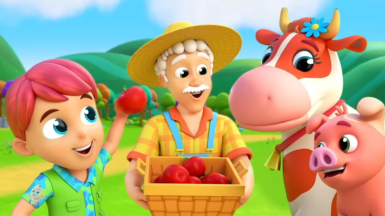 Old Farmer Joe Had A Farm and Nursery Rhymes for Children - YouTube