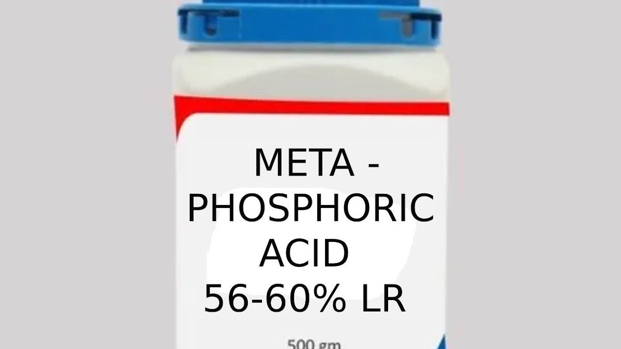 Structure of Metaphosphoric Acid (HPO3)n - YouTube