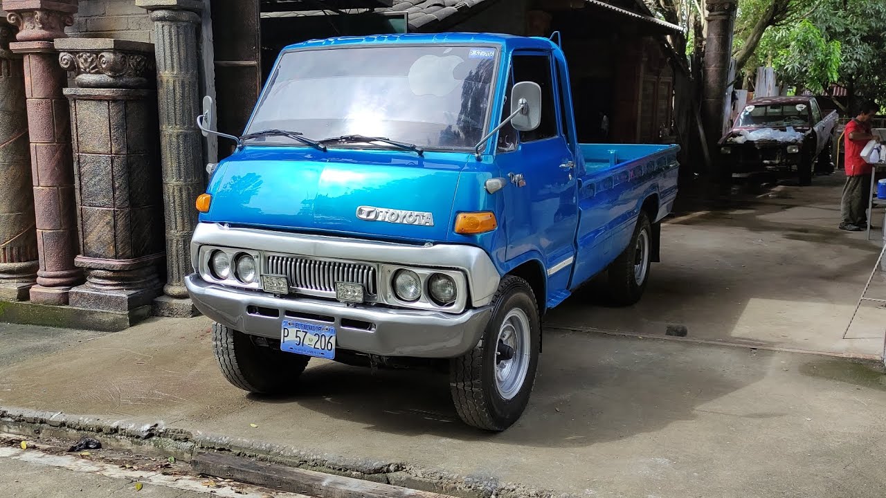 Restauración de Toyota Dyna serie BU10. año 1977. #Toyota #Dyna # ...