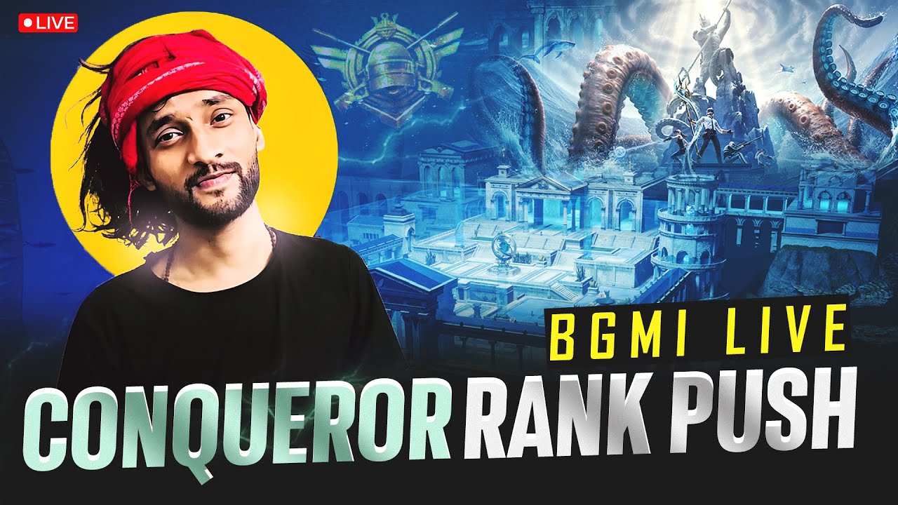 NIGHT 1 - CONQUEROR RANK PUSH START | BGMI UPDATE 3.3 | FURY GAMING ...