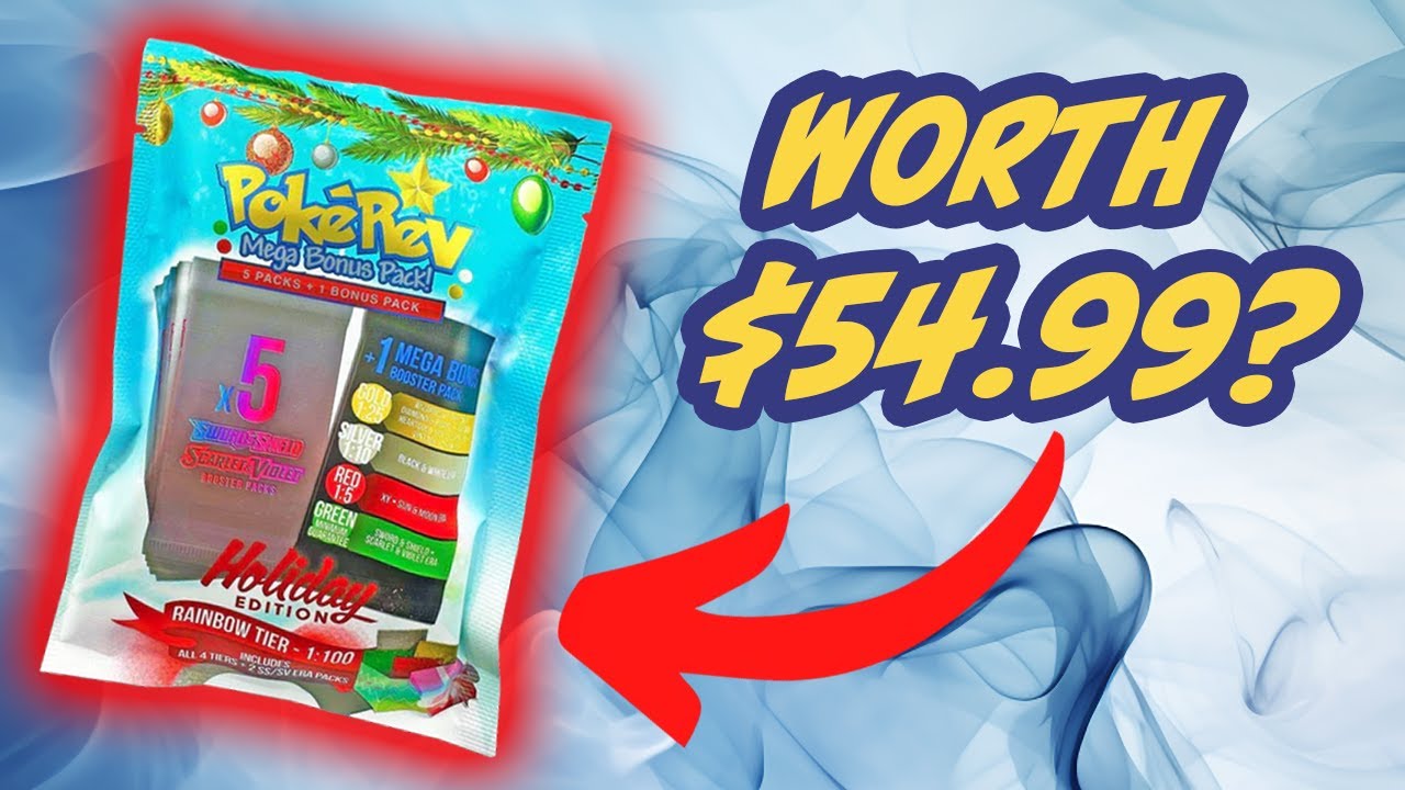Poke Rev's Holiday Mystery Pack: Was it Worth it? - YouTube