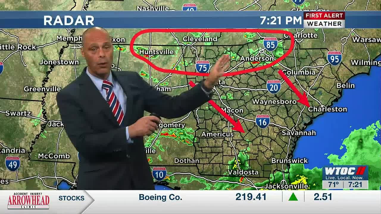 Dave's 7pm Weather - YouTube