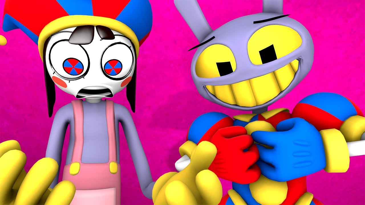 THE AMAZING DIGITAL CIRCUS : What if Pomni becomes Jax? - animation ...