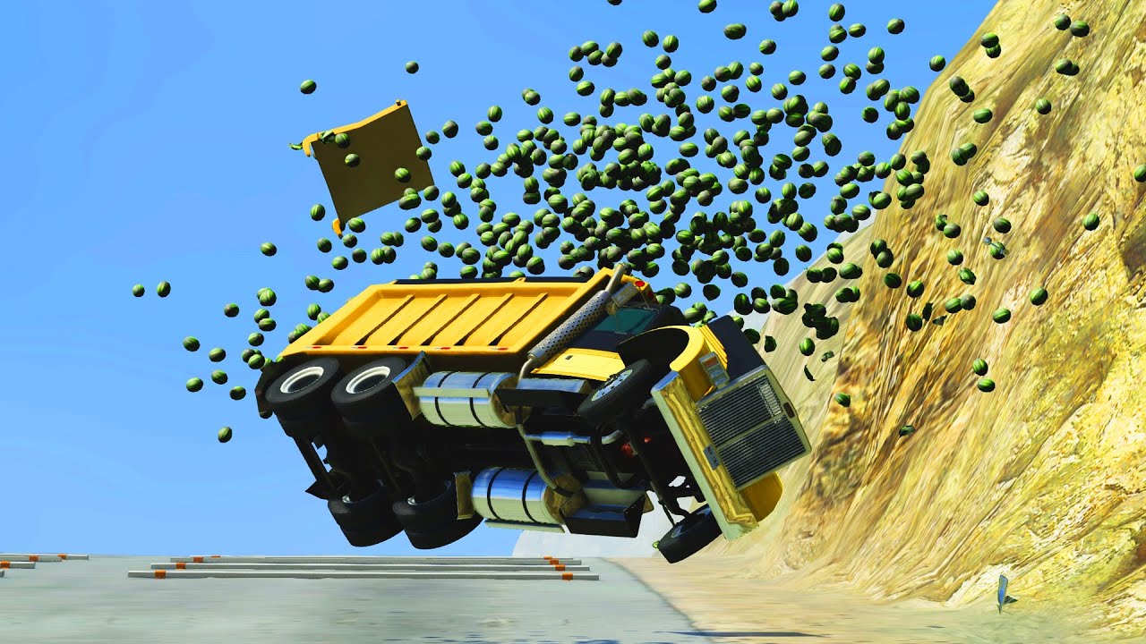 Beamng Drive - WATERMELON APOCALYPSE! - Episode 7 - YouTube