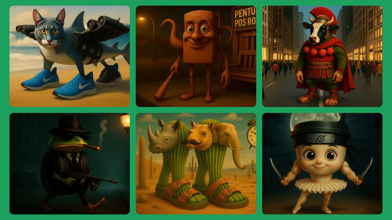 Italian Brainrot But They All Mixed Brainrot #italianbrainrot # ...