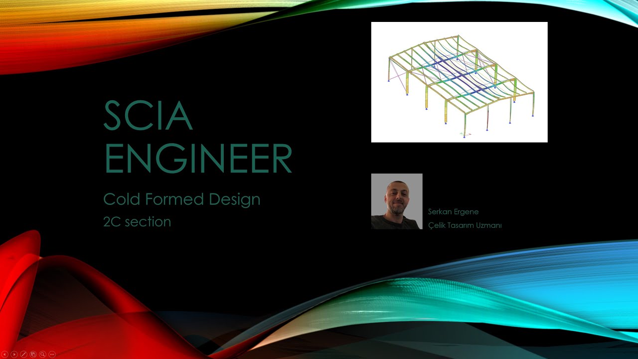 SCIA ENGINEER 20 - Cold Formed 2C section - YouTube