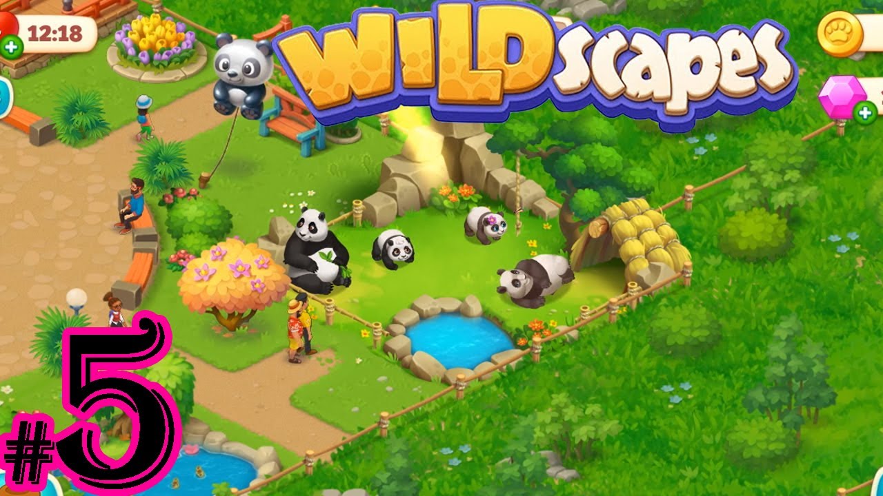 Wildscapes Gameplay (Nivel 21 - 25) Parte #5 - YouTube