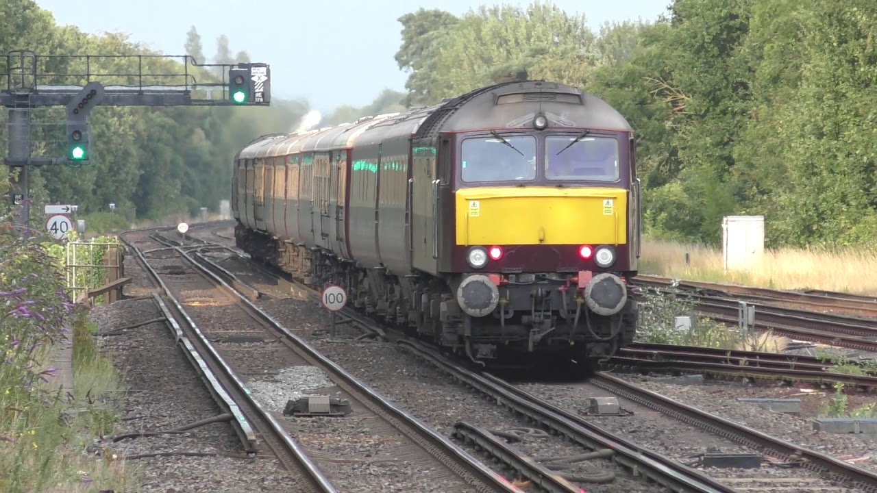 Trains at Winchfield | 11/08/2019 - YouTube