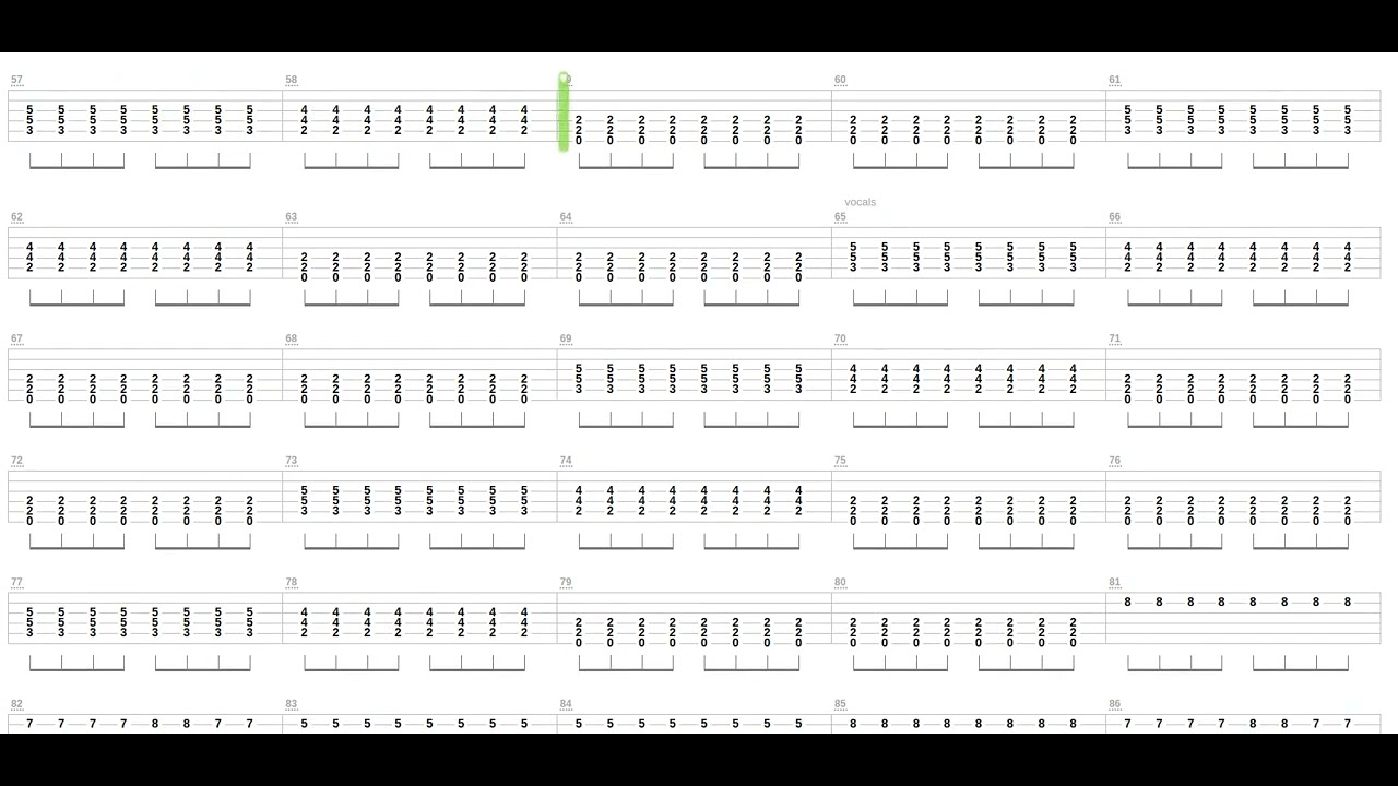 Was It Me Tab by The Exploited + Guitar only + Guitar tab - YouTube