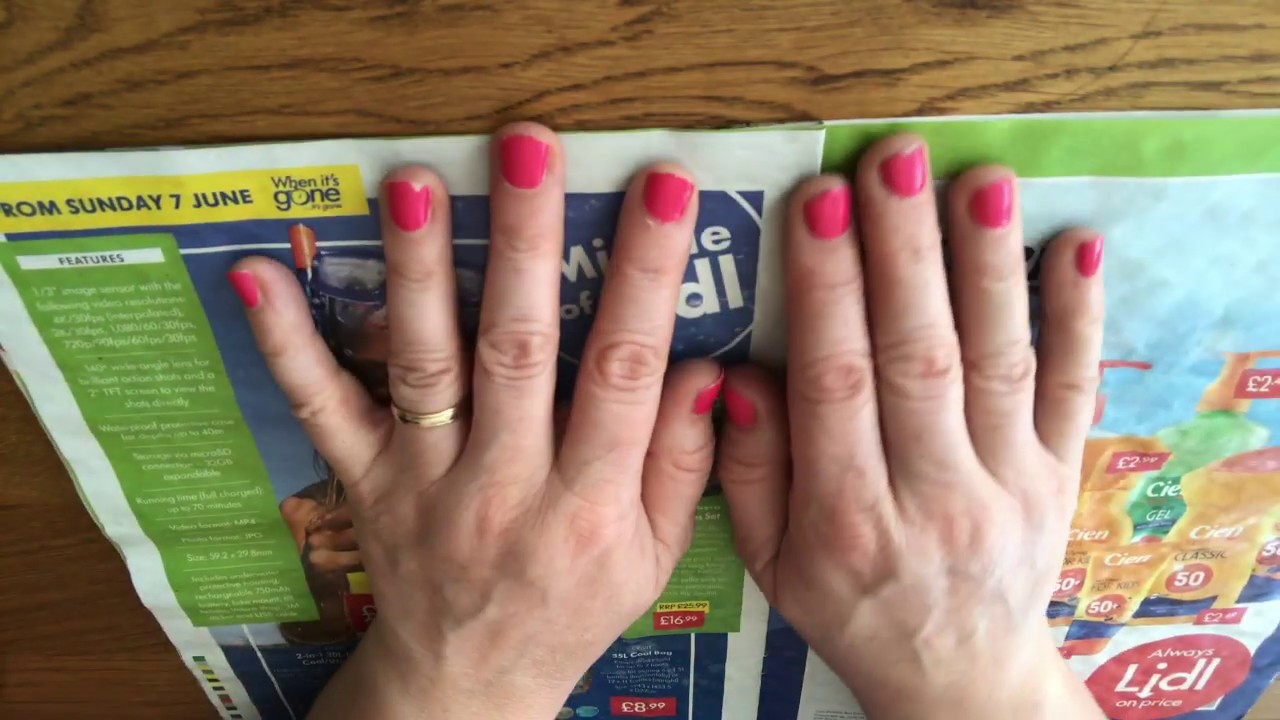 ASMR | Whisper Sales circular (Lidl weekly), tapping, tracing, page ...