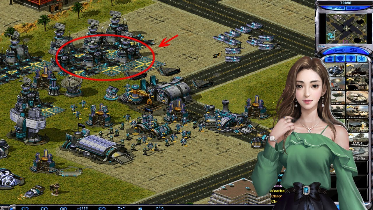 Red Alert 2 Pacific Height 1 vs 3 Rude Enermy Superweapon - YouTube