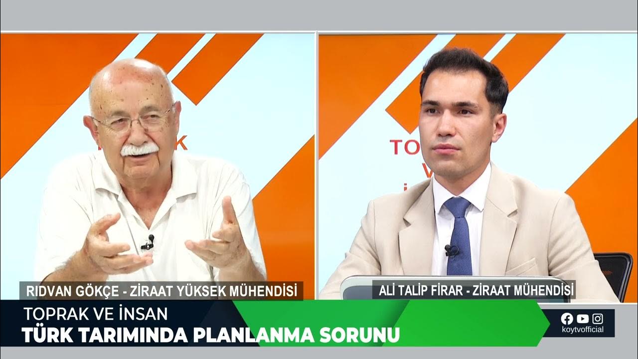 TÜRK TARIMINDA PLANLANMA SORUNU | TOPRAK VE İNSAN - YouTube