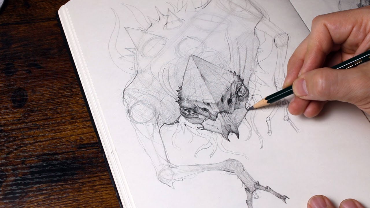 Combining Cubes, Cones, Cylinders and Spheres into a Creature - YouTube
