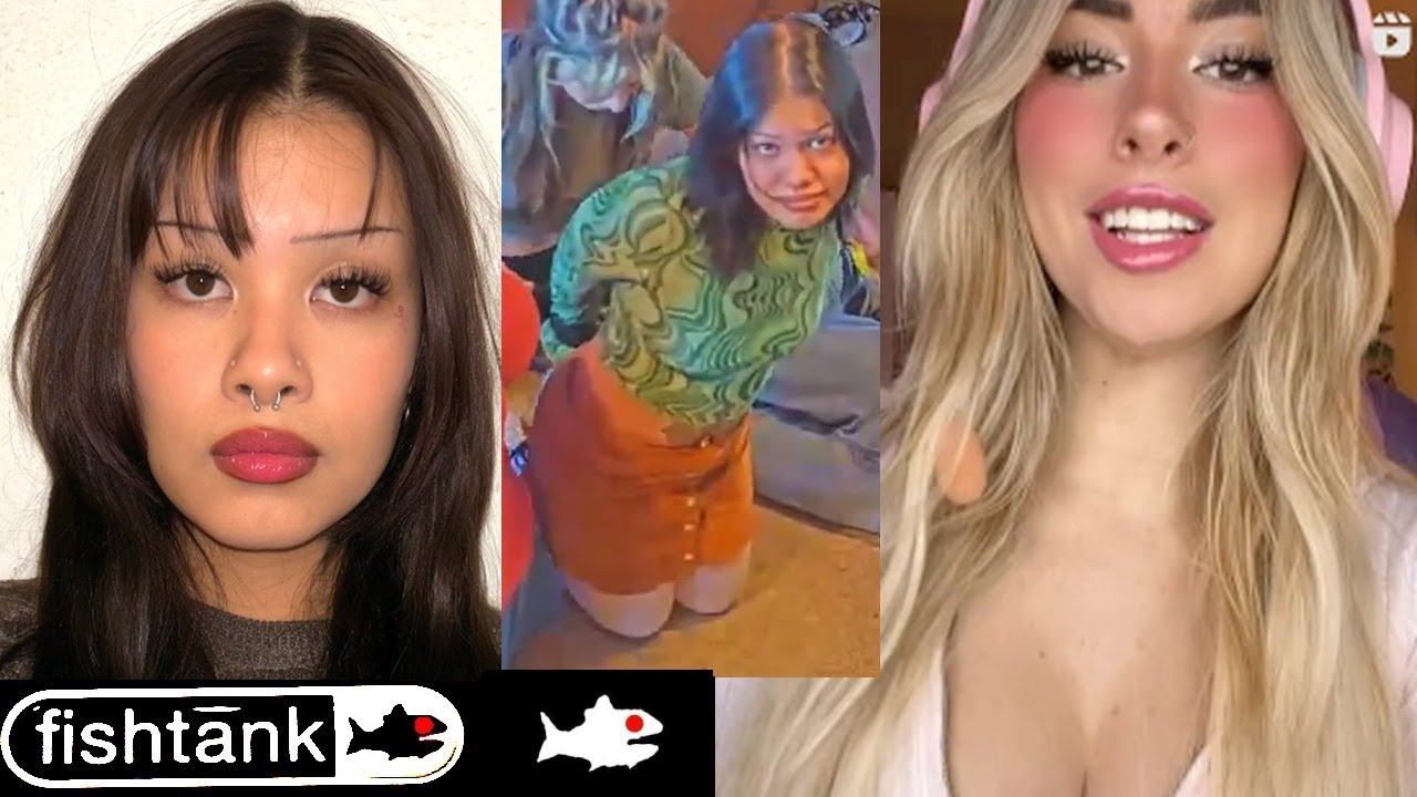 Day 33 Jackie Fights Trish!! #fishtanklive - YouTube