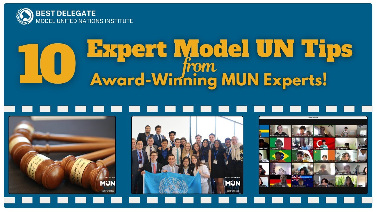 10 Tips from Award-Winning MUNers on How to Win at Model UN - YouTube